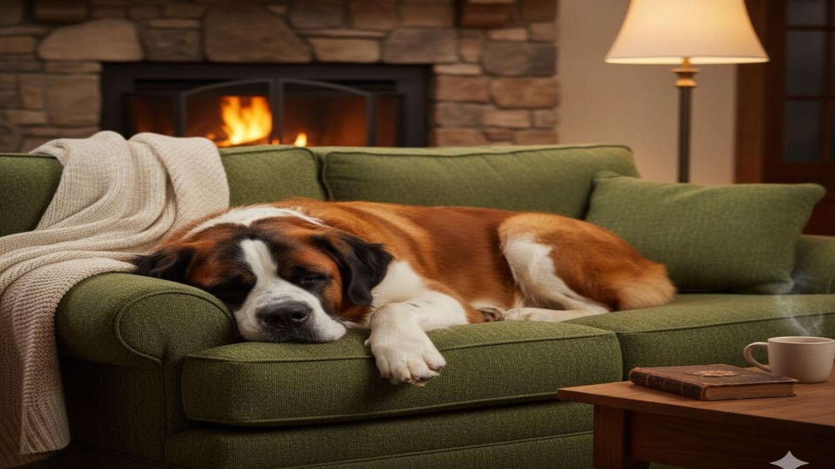 Gentle giants at home: The 6 big dog breeds that are surprisingly calm ...