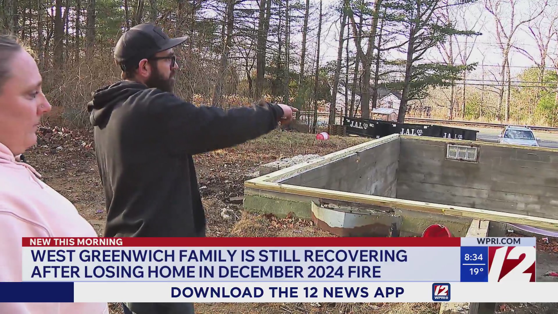 West Greenwich family still reeling after 2024 fire