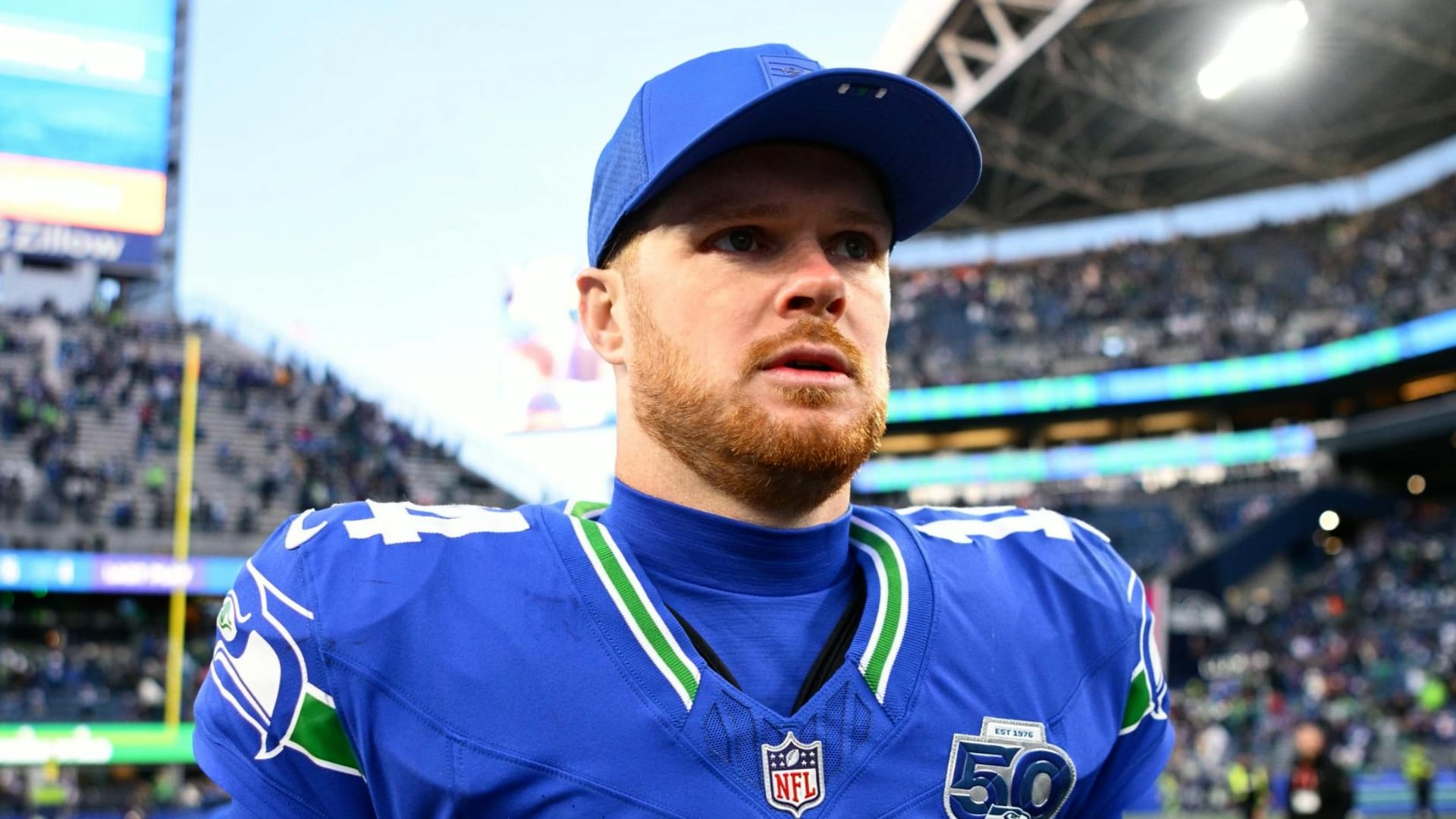 Seahawks QB Darnold questionable for clash with 49ers