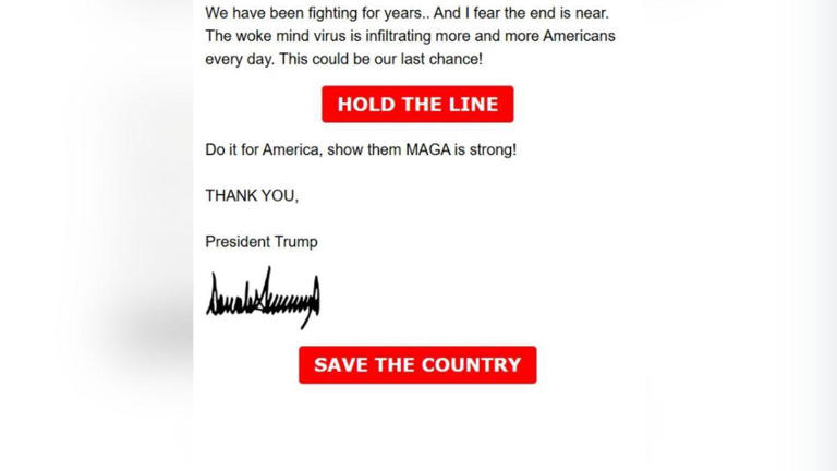 Donald Trump mocked for sending 'creepy' email to his supporters about ...