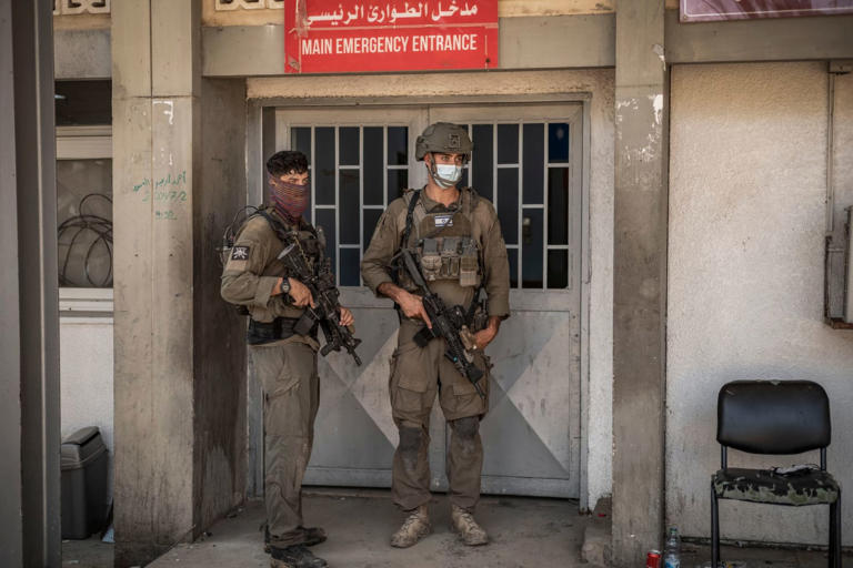 Israel denies report it moved Gaza withdrawal line