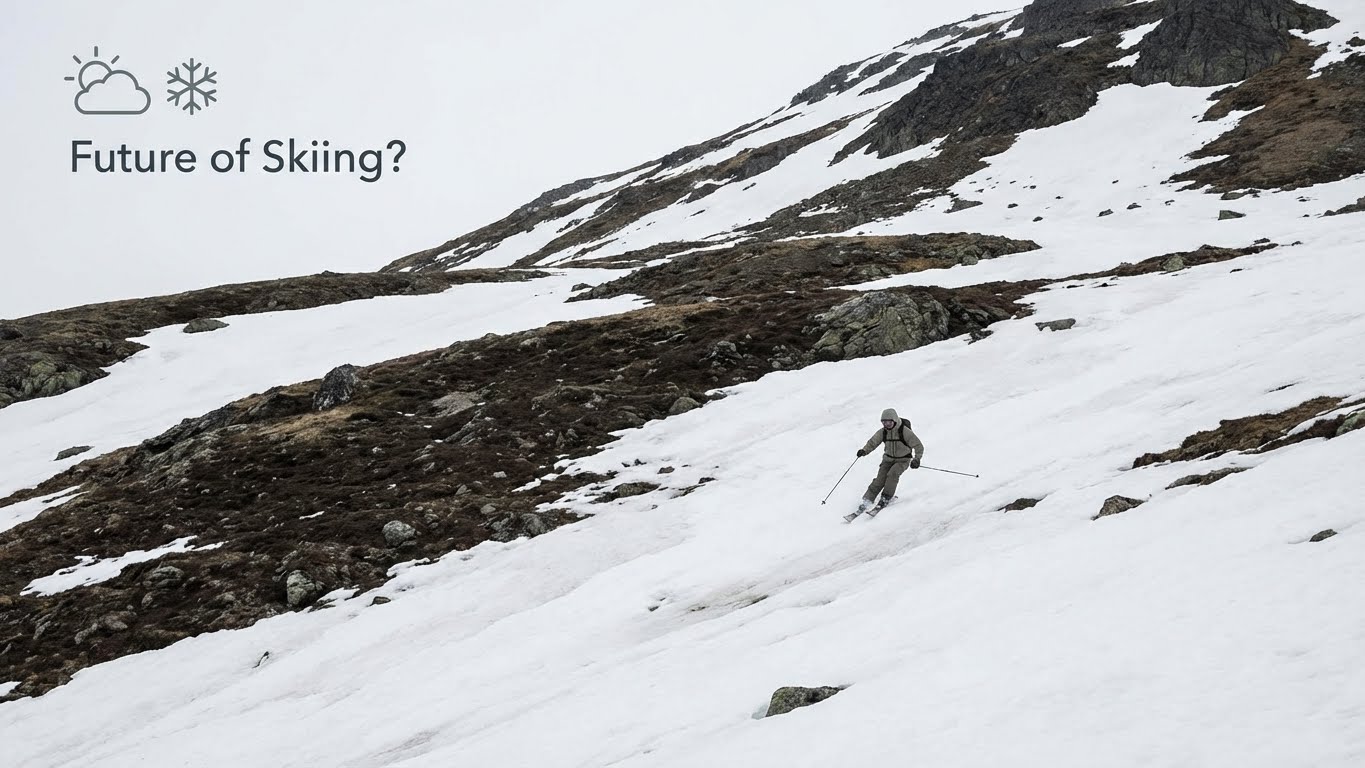 Is skiing running out of time as winters grow warmer?