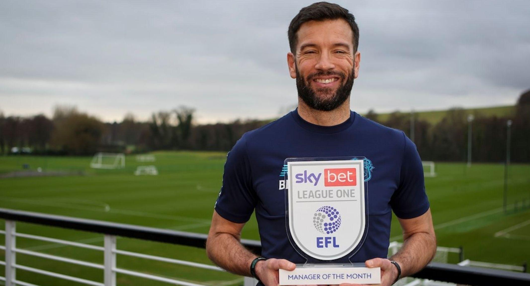 Barry-Murphy named League One manager of the month
