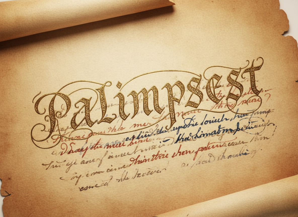 Word of the day: Palimpsest