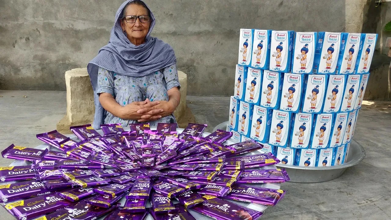 Homemade milkshake recipe straight from the village kitchen