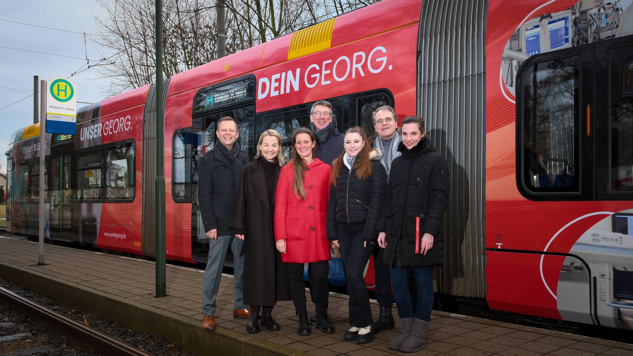Leipziger Klinikum St. Georg heißt auf Straßenbahnen nur noch „Georg“