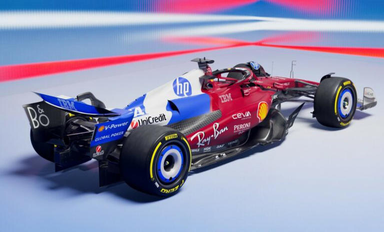 Il blu sul rosso non si può vedere, l'attacco alla livrea Ferrari