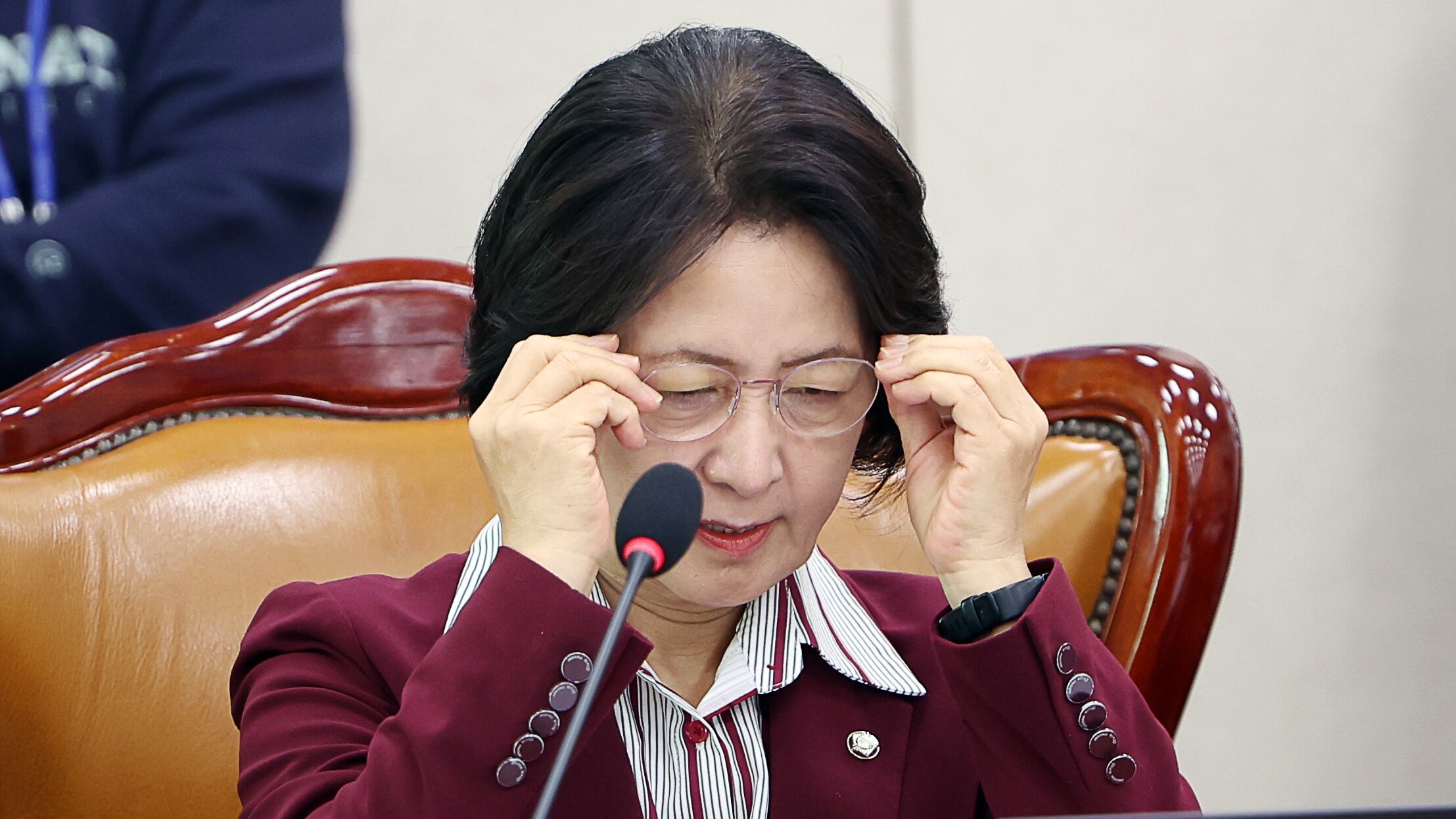 Democratic Party representative Choo Mi-ae draws backlash for 'second ...