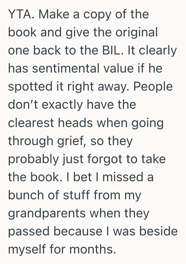 Woman posted a photo with an old cookbook in the background, and her in ...