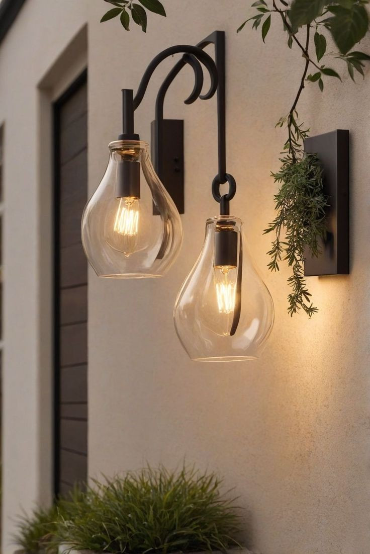 12 appliques murales extérieures pour créer une atmosphère sympa sur ...