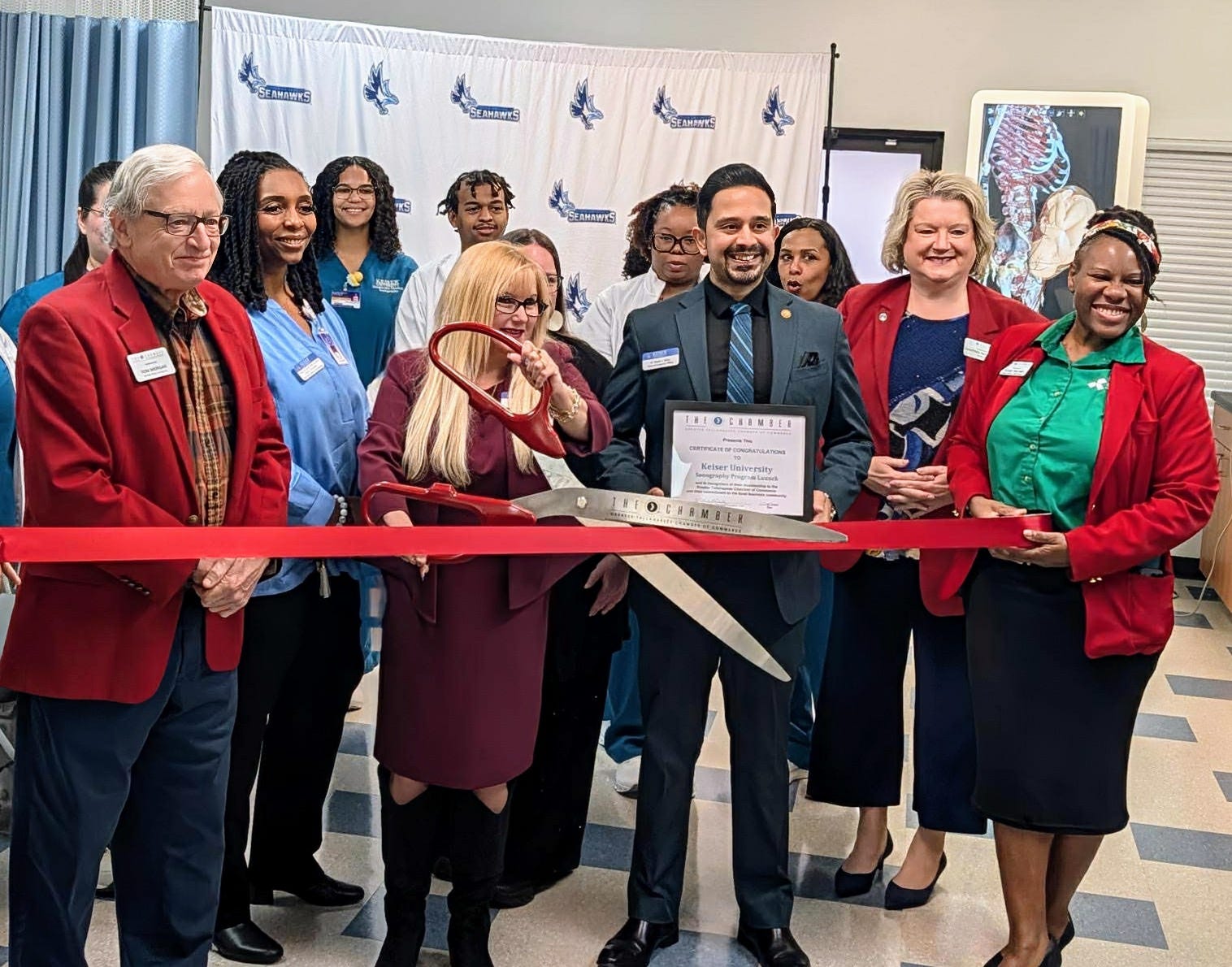Keiser's Tallahassee campus celebrates launch of sonography program