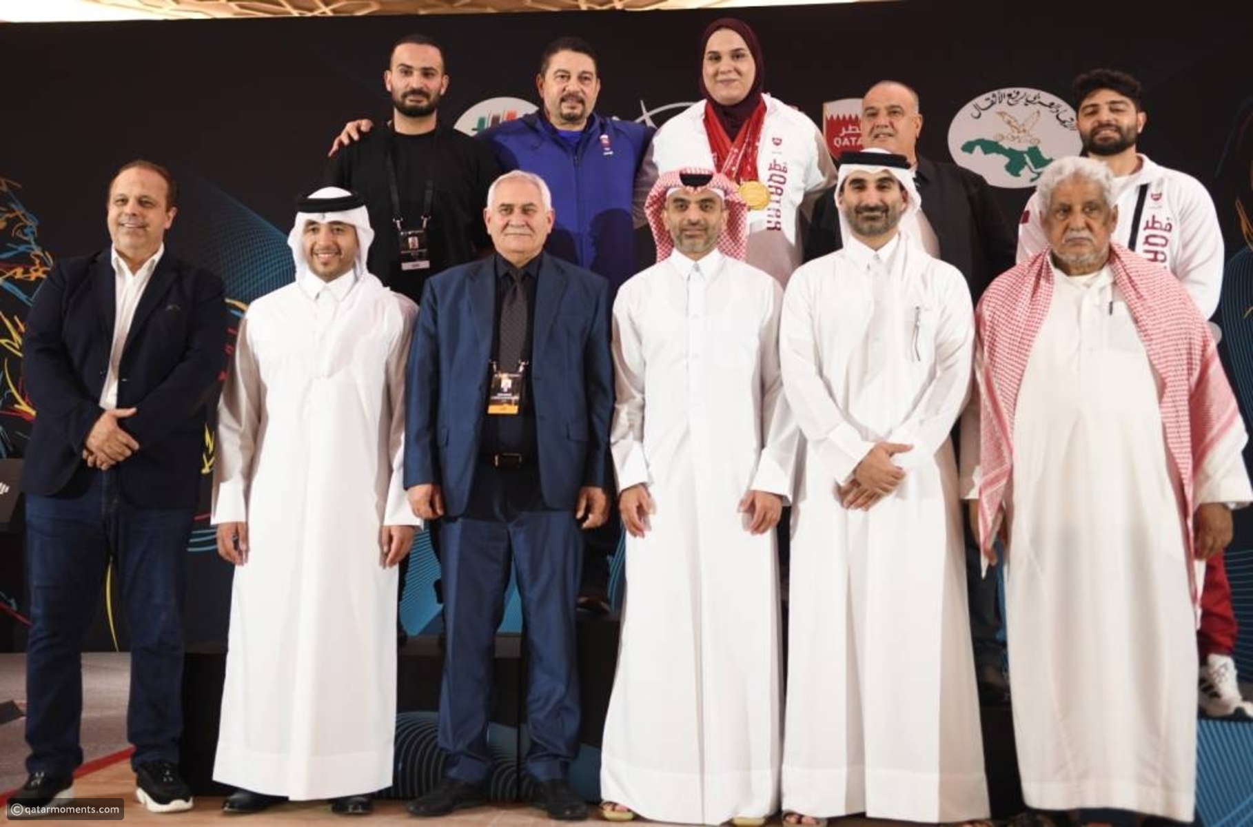 Qatar’s Ikhlef Ouissal wins nine gold medals at Doha Weightlifting ...
