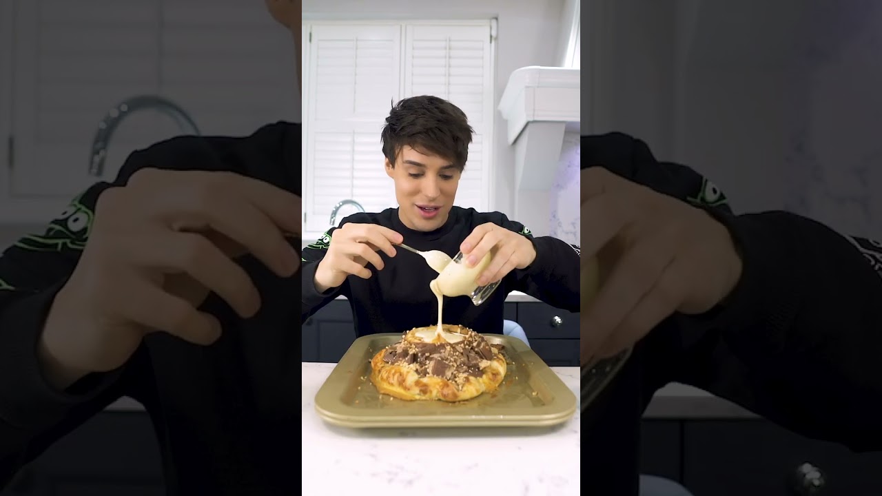 Trying the cursed Nutella pie recipe from Chefclub