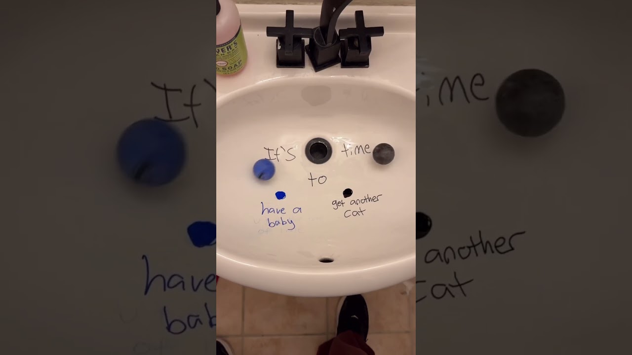 Balls of fate game determines the new addition to our family