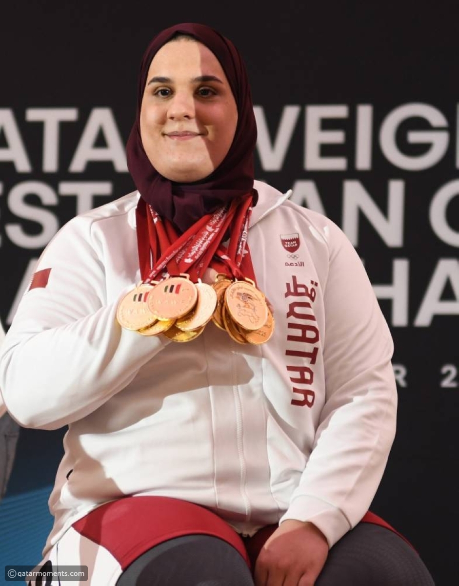 Qatar’s Ikhlef Ouissal wins nine gold medals at Doha Weightlifting ...