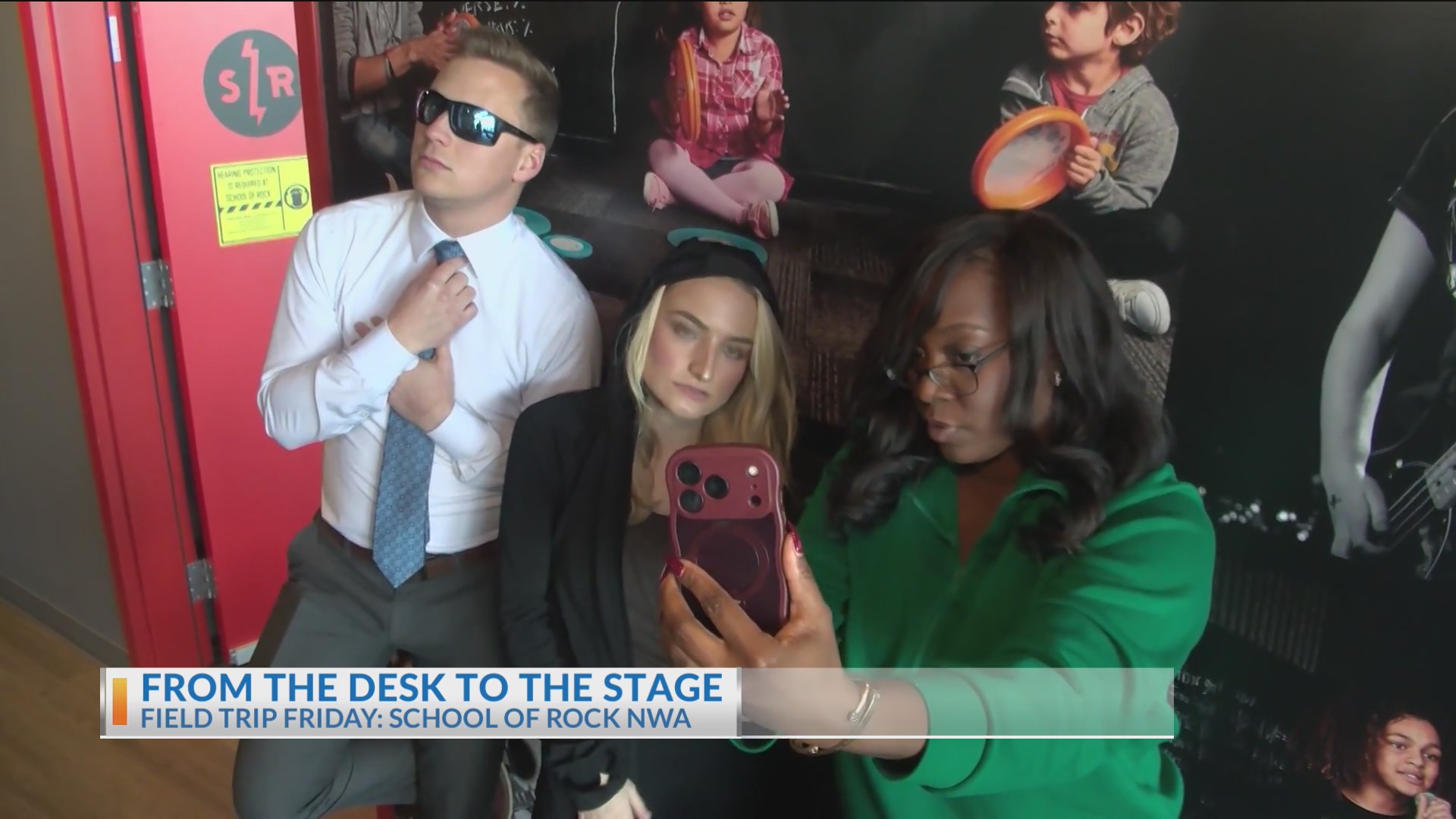 Total rockstars: Field trip Friday at School of Rock