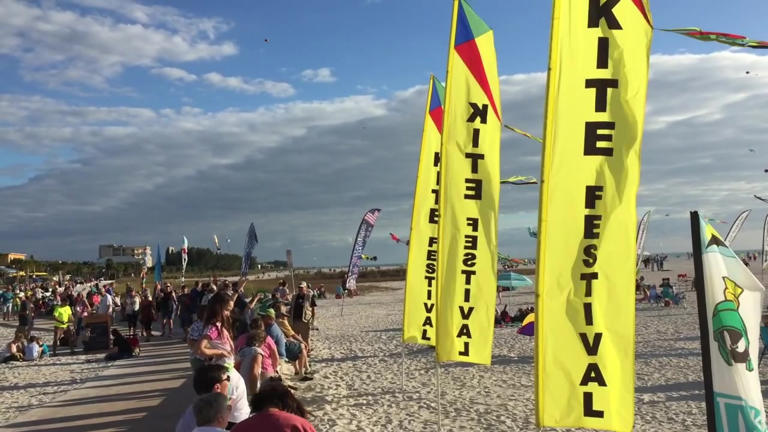 Treasure Island Kite Festival returns with colorful displays and steady ...