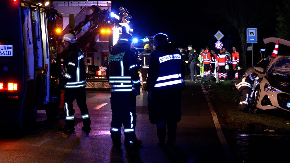 Frontalunfall mit Audi – zwei Menschen sterben