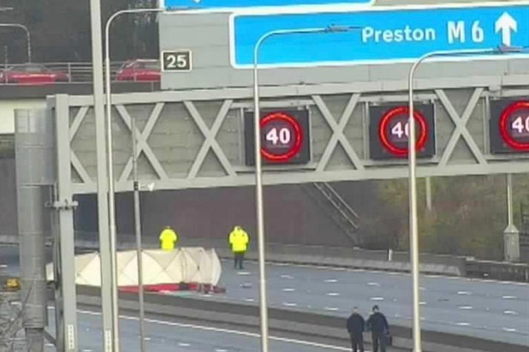 Chaos as M6 closed in both directions 'all day' after woman found dead