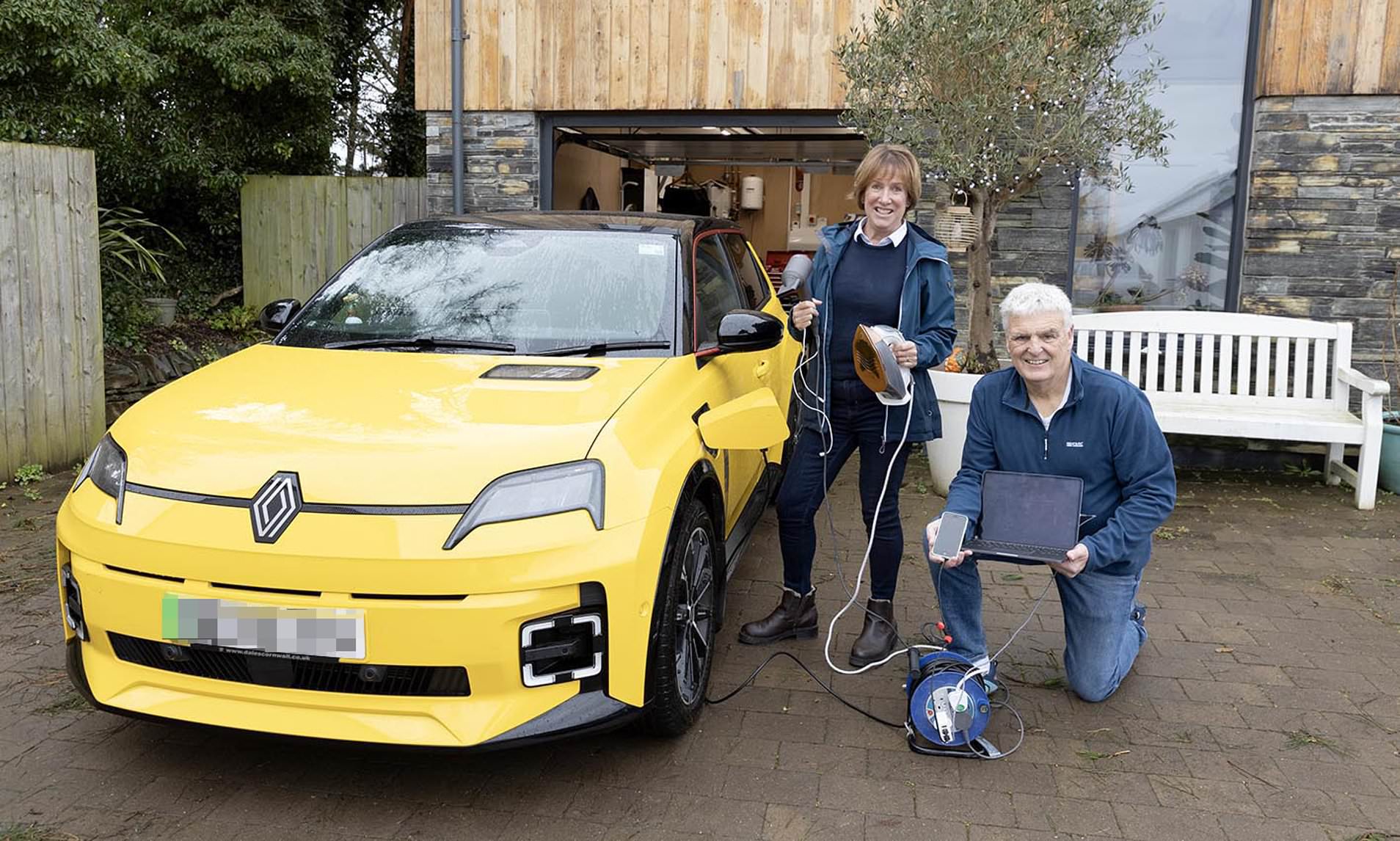 Our power went out during Storm Goretti - so we used our EV to keep the ...