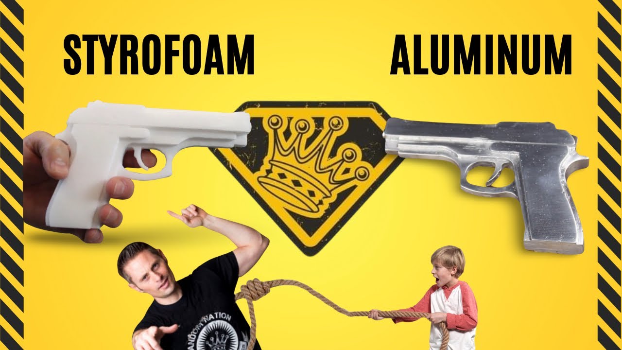 Turning ordinary Styrofoam into metal in a fun experiment