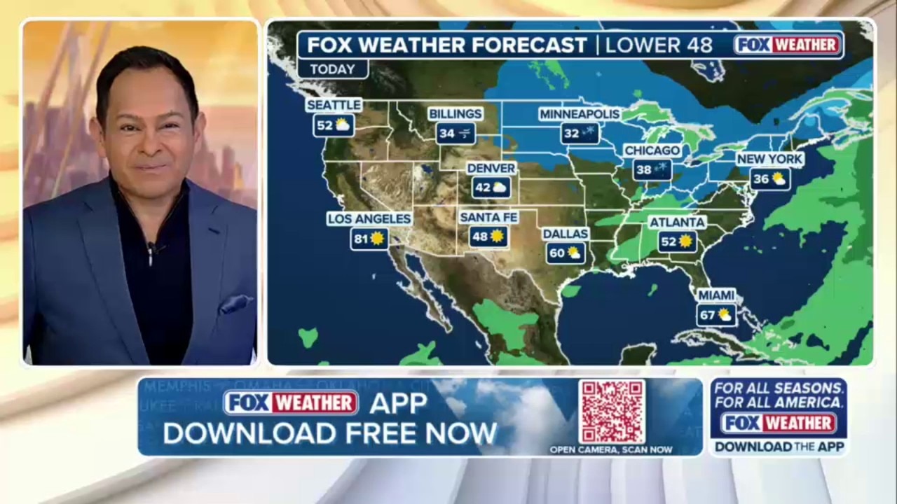 Weather in America: January 16, 2026