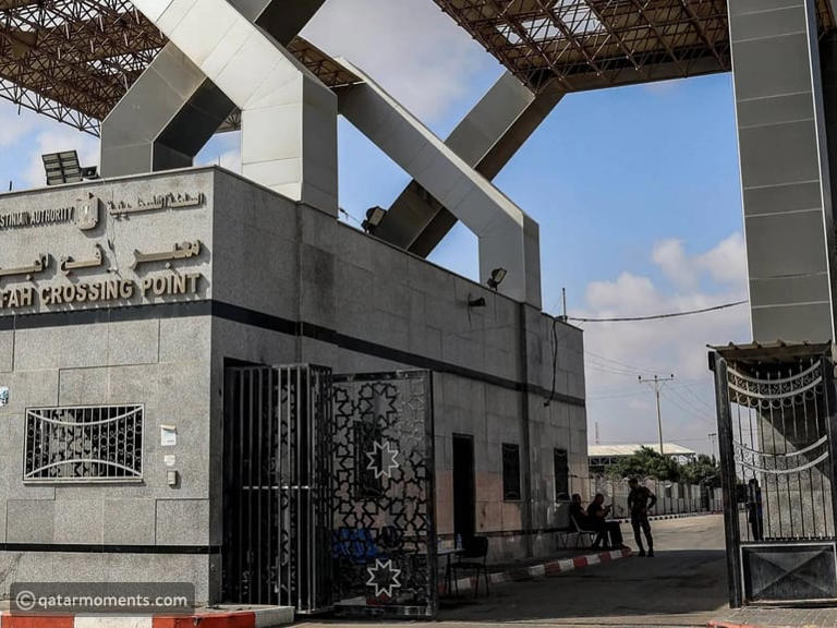 Qatar pushes to reopen Gaza’s Rafah crossing as ceasefire talks continue