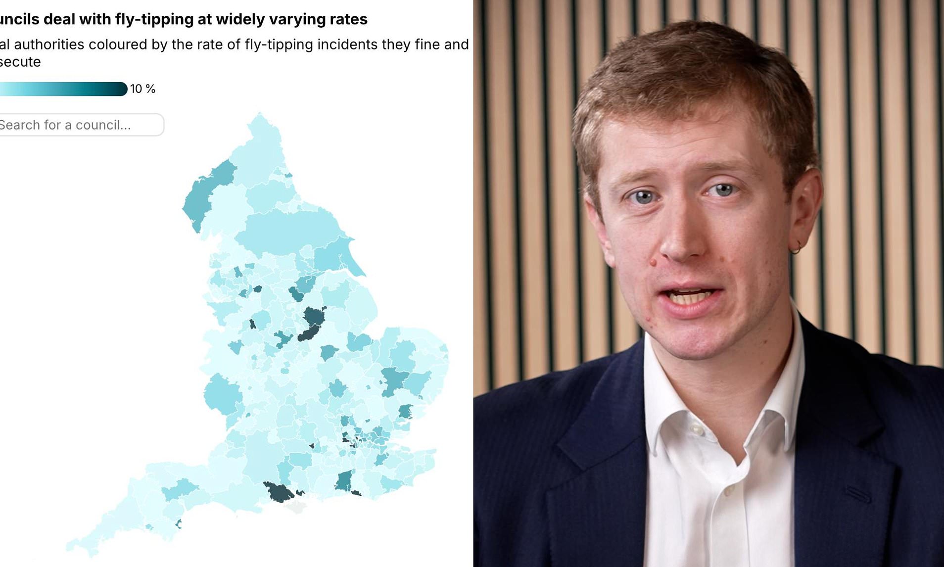 England's worst councils for tackling fly-tipping - with 0.14% of cases ...