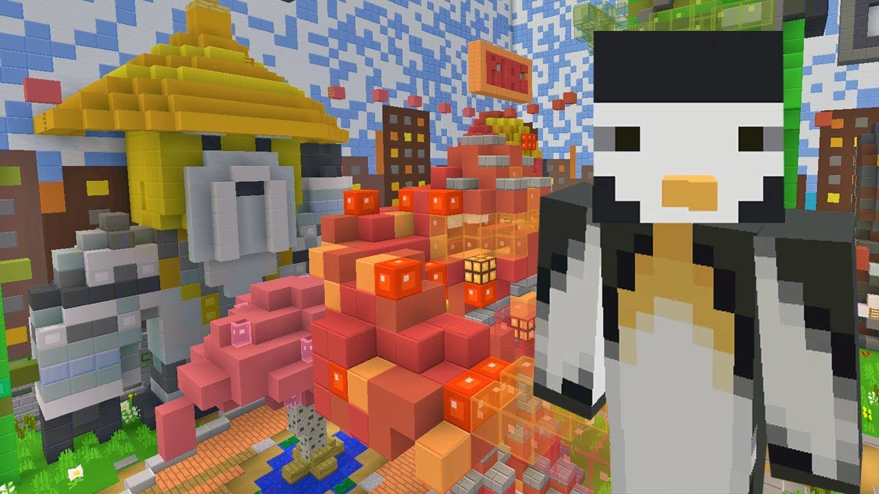 LEGO Ninjago movie map challenge in Minecraft hide and seek