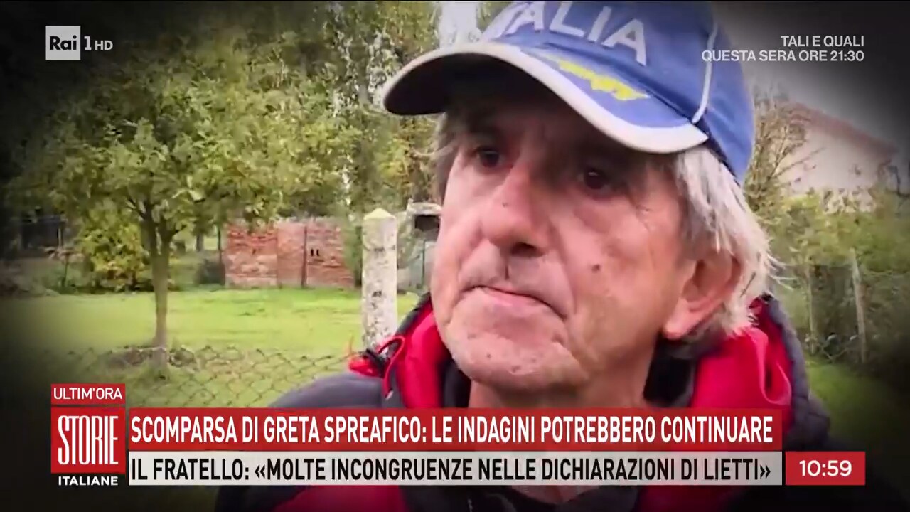 Continuano le indagini sulla scomparsa di Greta - Storie italiane 16/01 ...