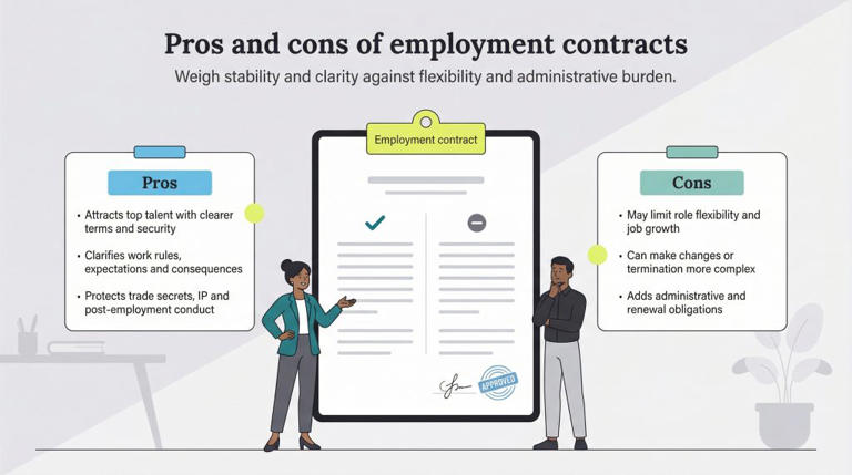 What to include in an employment contract
