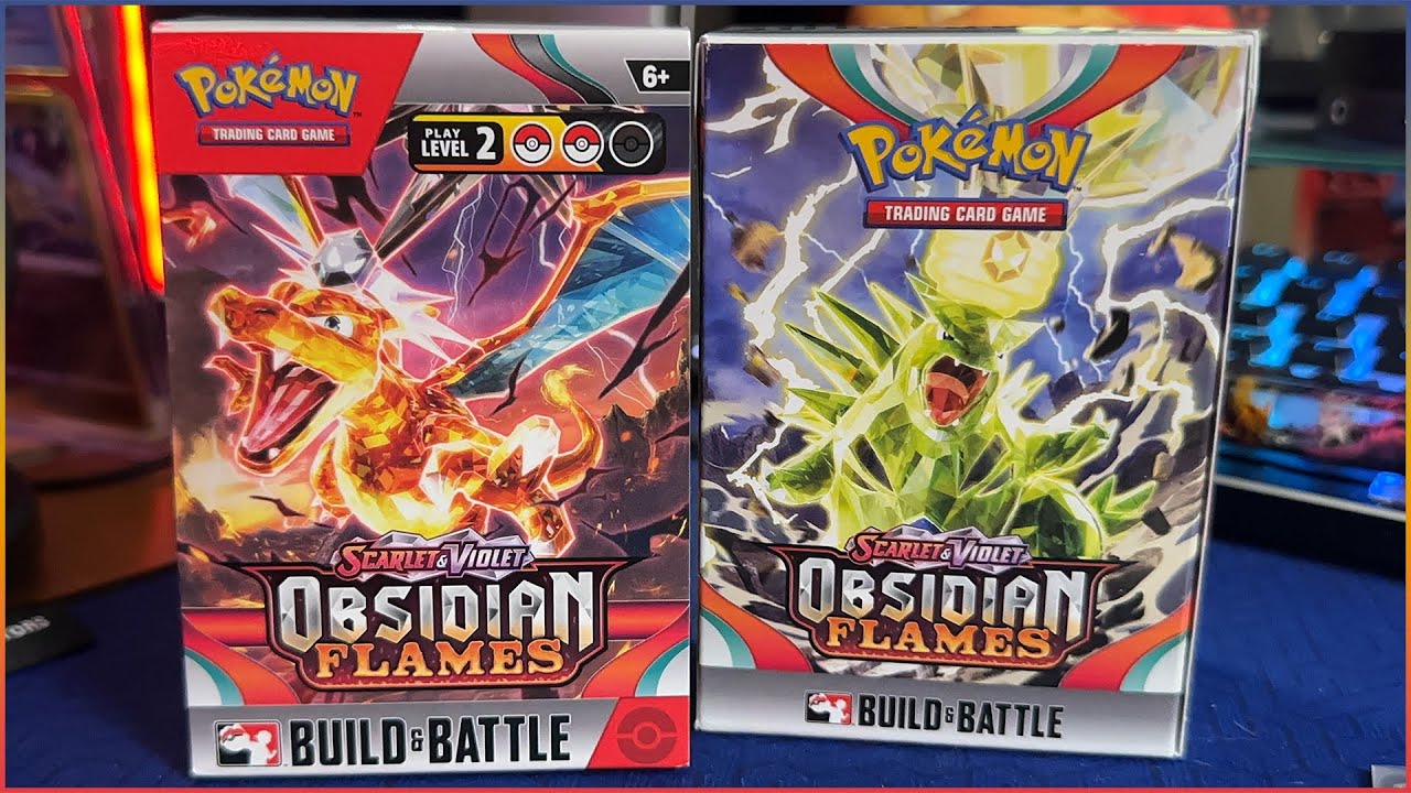 Opening 7 packs of Pokémon Scarlet and Violet Obsidian Flames