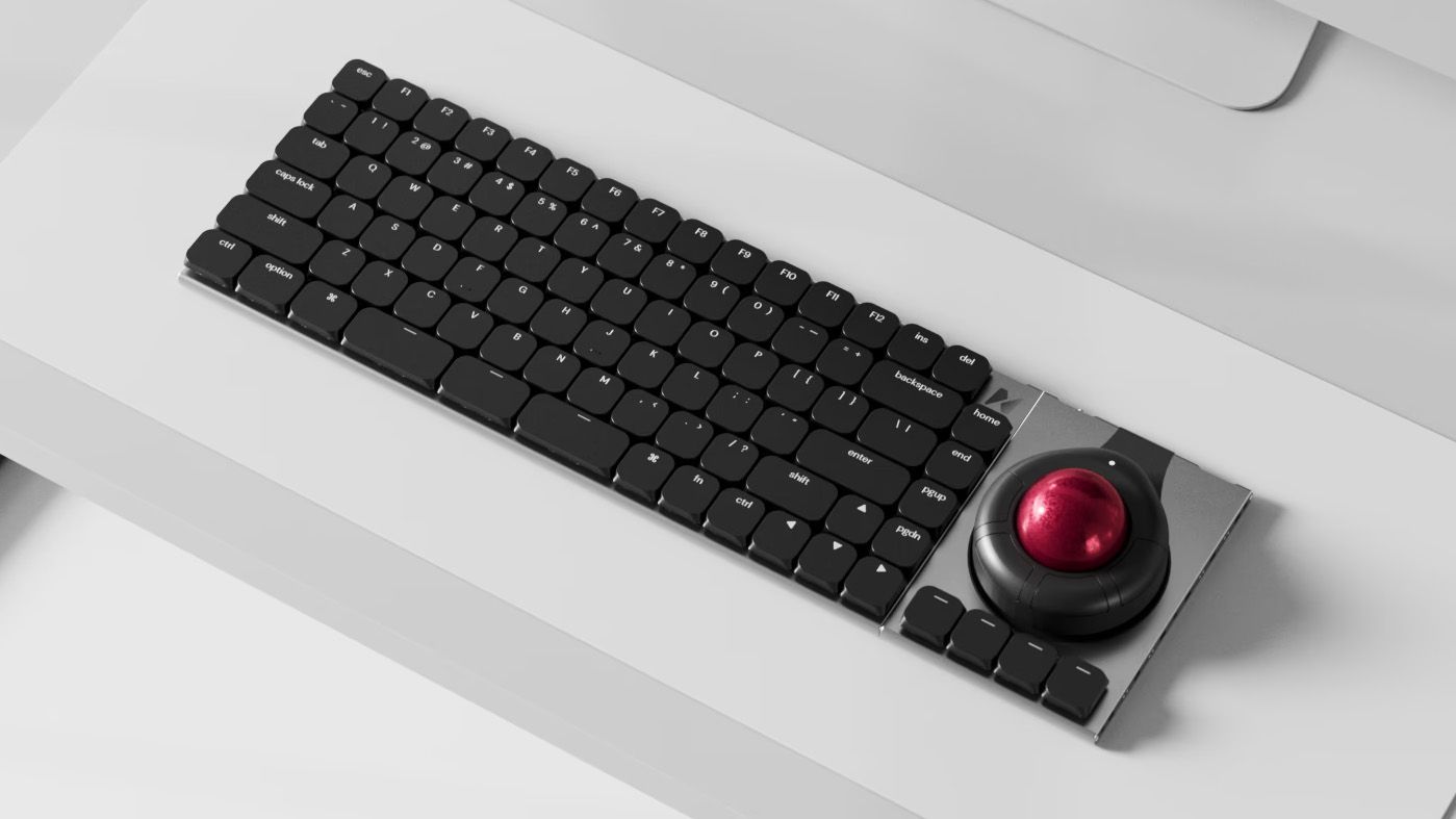 This modular keyboard looks like it came from the future