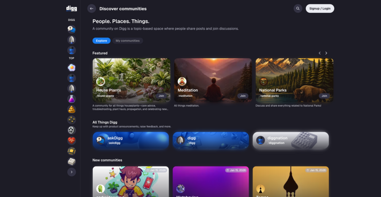 Digg renaît de ses cendres et veut concurrencer Reddit en luttant ...