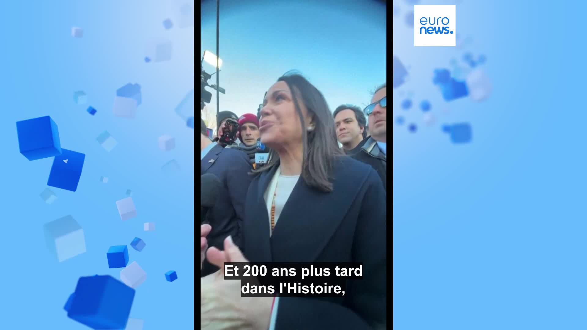 La Vénézuélienne Machado remet son Nobel de la paix à Trump qui salue ...