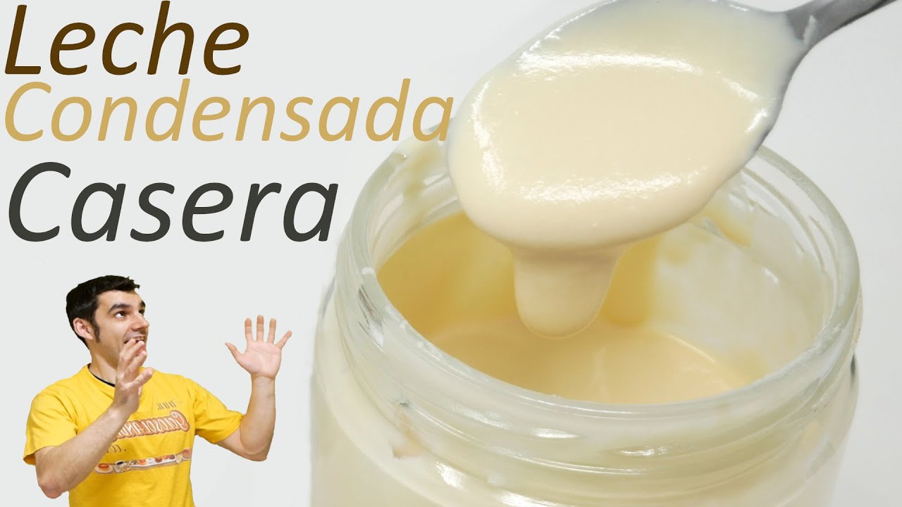 Leche condensada casera fácil y rápida