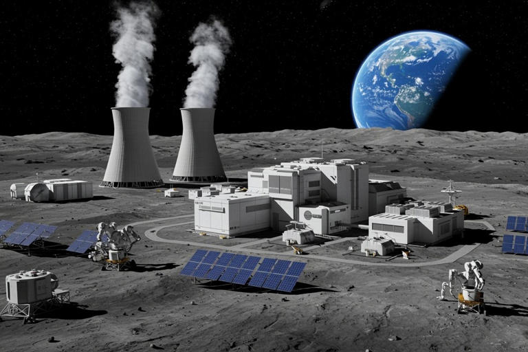 Un réacteur nucléaire sur la Lune dès 2030 : la NASA accélère sur son ...