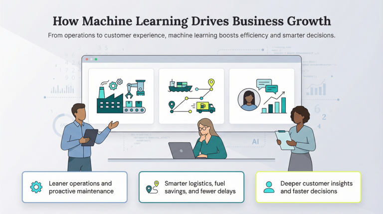 How machine learning is boosting business growth