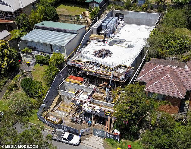 Karl and Jasmine Stefanovic's $4.5million dream home begins to take shape