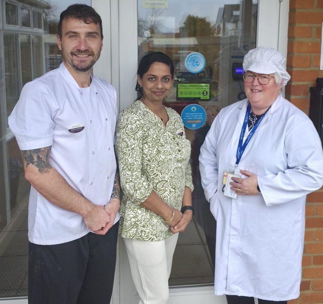 Byron House care home celebrates five-star food hygiene success