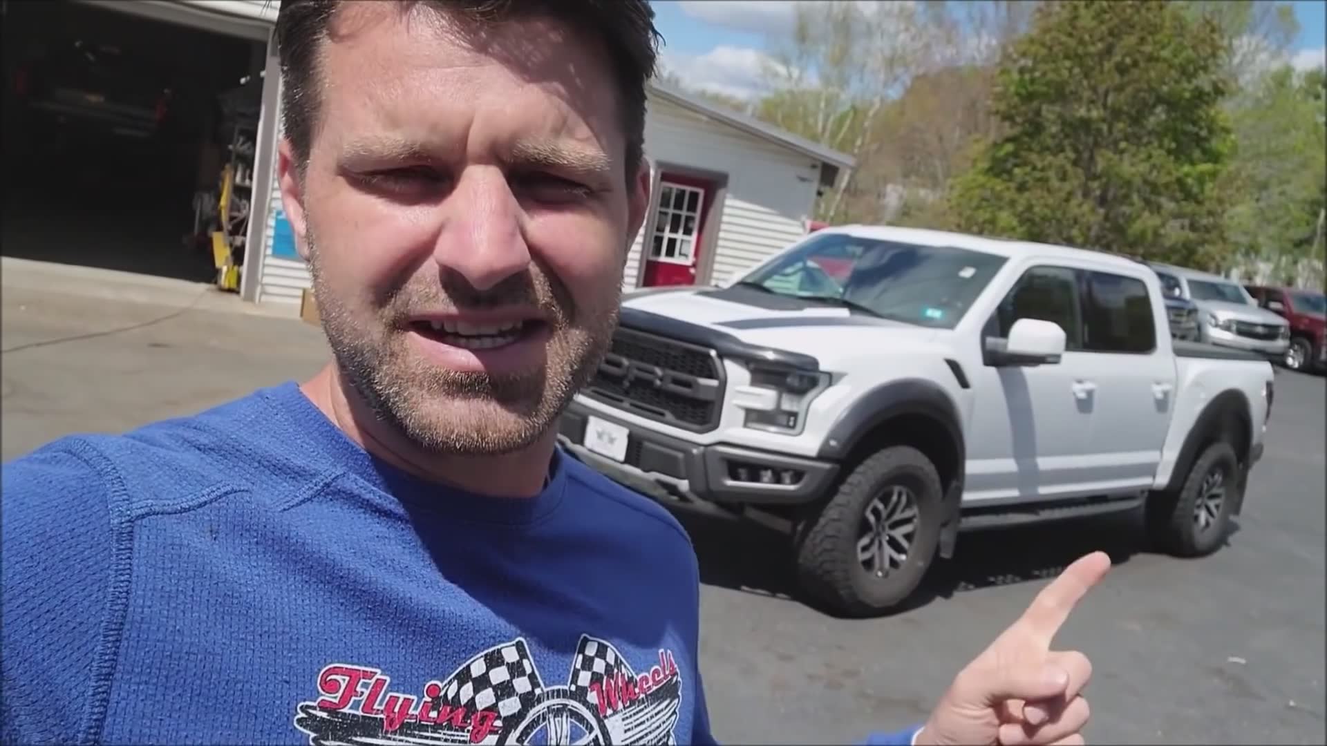 Seven-day flip challenge on high-performance truck