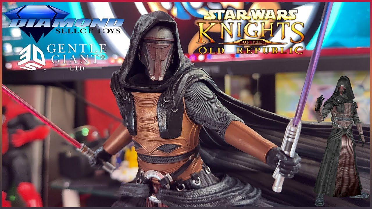 Darth Revan Gentle Giant Gallery diorama unboxing (Star Wars: Knights ...