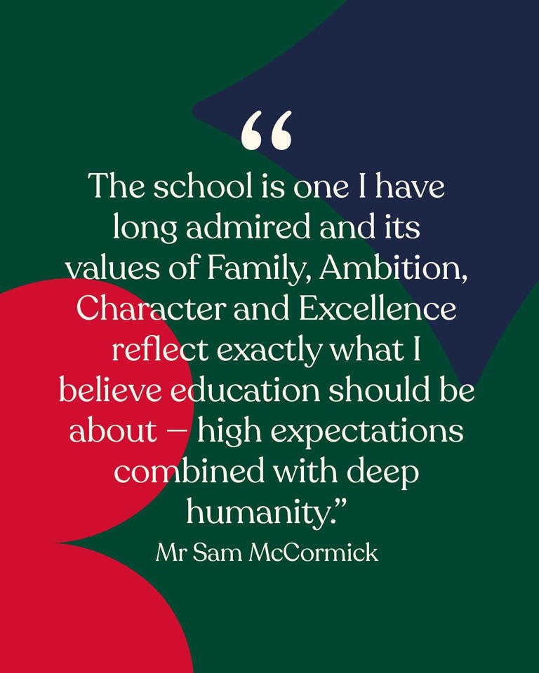 The Peterborough School has announced the appointment of Sam McCormick ...