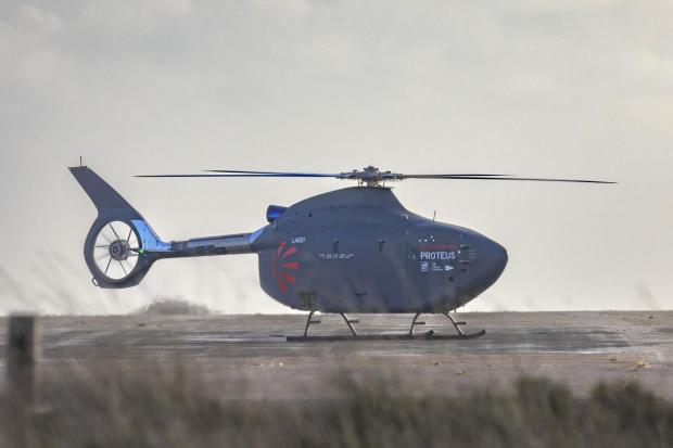 History made in Cornwall with the UK's first helicopter flight made ...