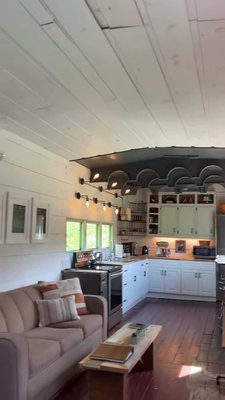 My jaw dropped at this train car transformation 😍