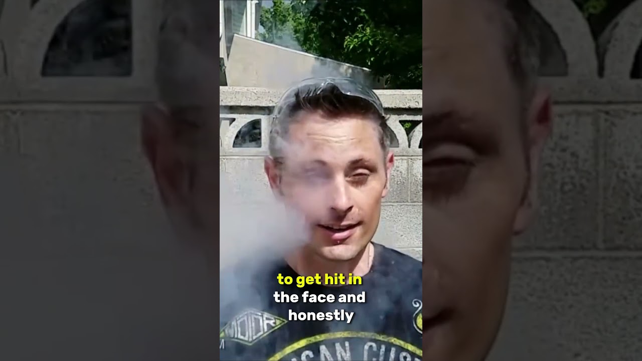 Testing liquid nitrogen effects on skin using safety precautions