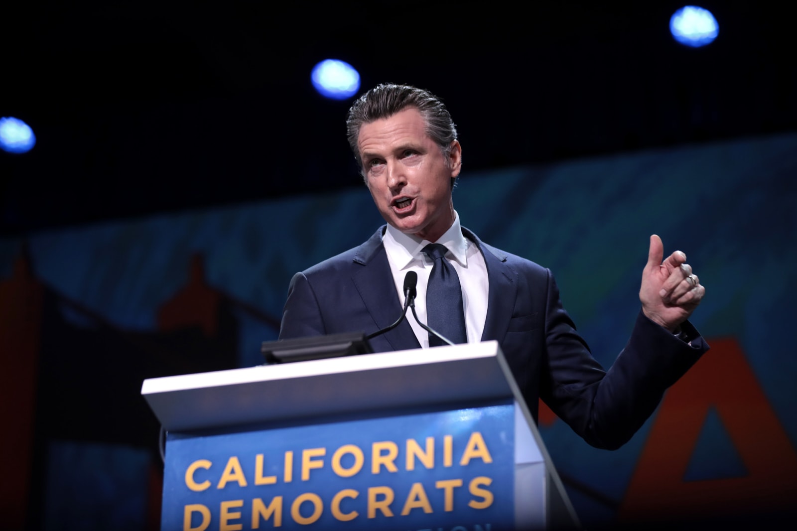 Gavin Newsom trolls Trump as 'patient zero' of mental health woes as ...