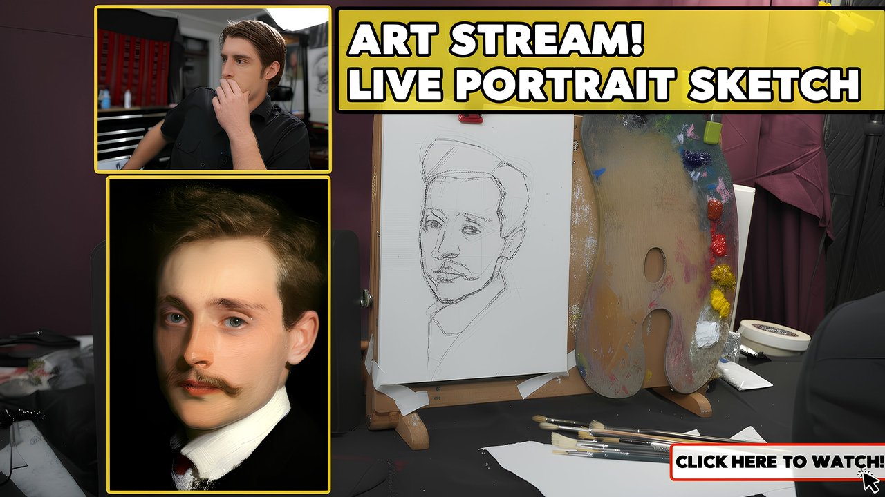 Painting a timeless Sargent portrait with focus on light, form, and ...