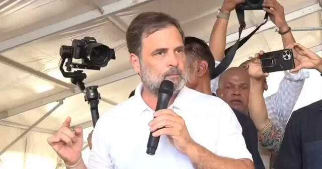 Rahul Gandhi criticizes Election Commission over ink controversy in ...