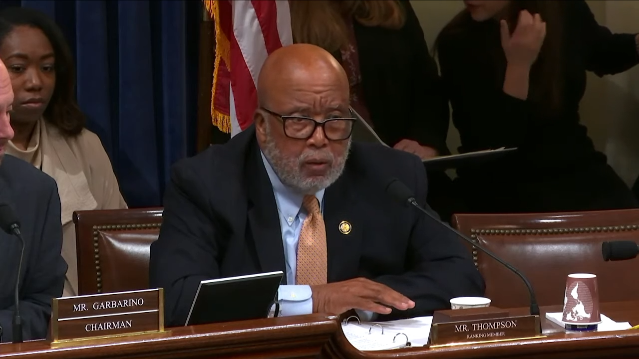 'Maybe he's too busy spending taxpayer dollars': Rep. Bennie Thompson ...